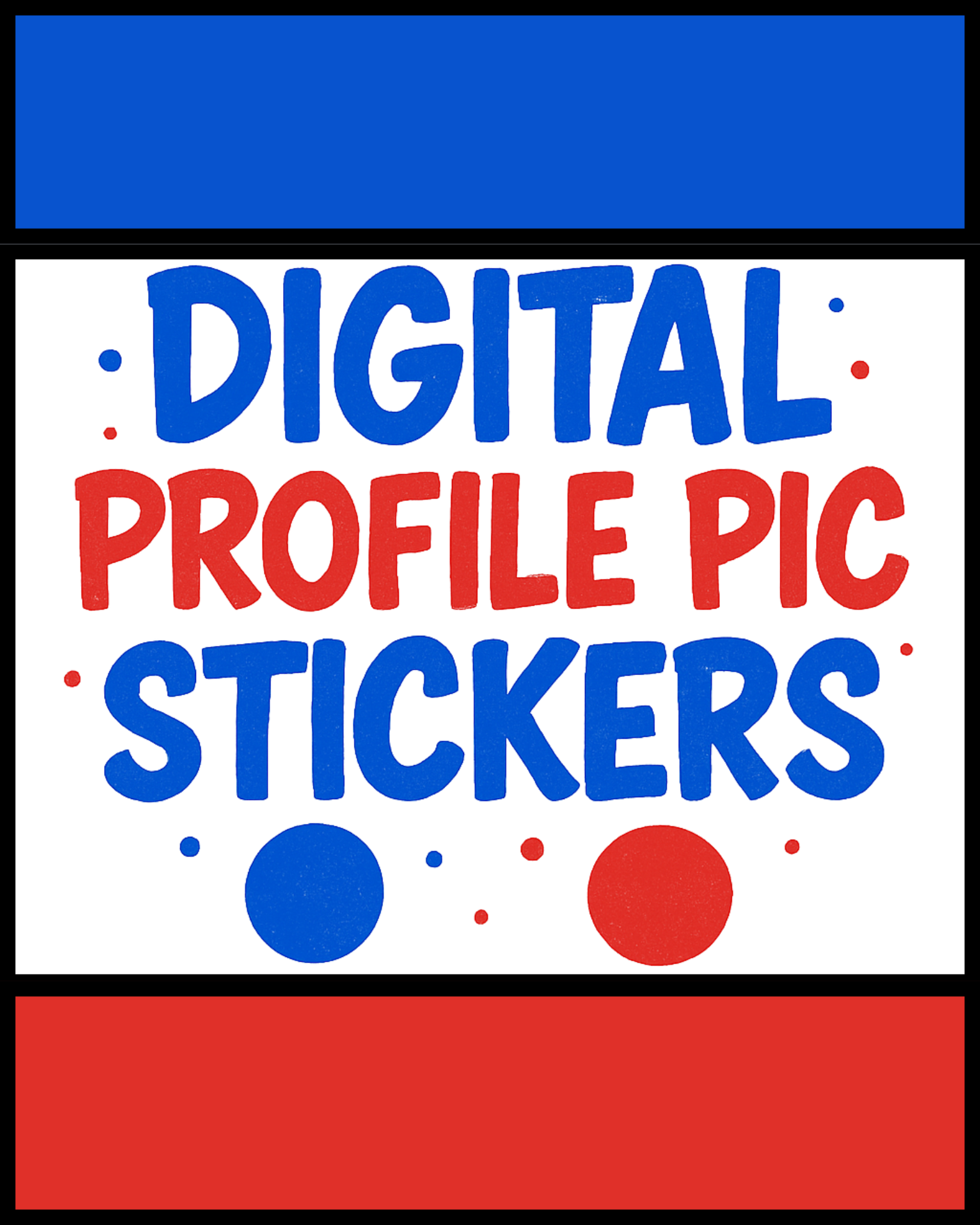 Digital Profile Pic Stickers – Cyberteezusa